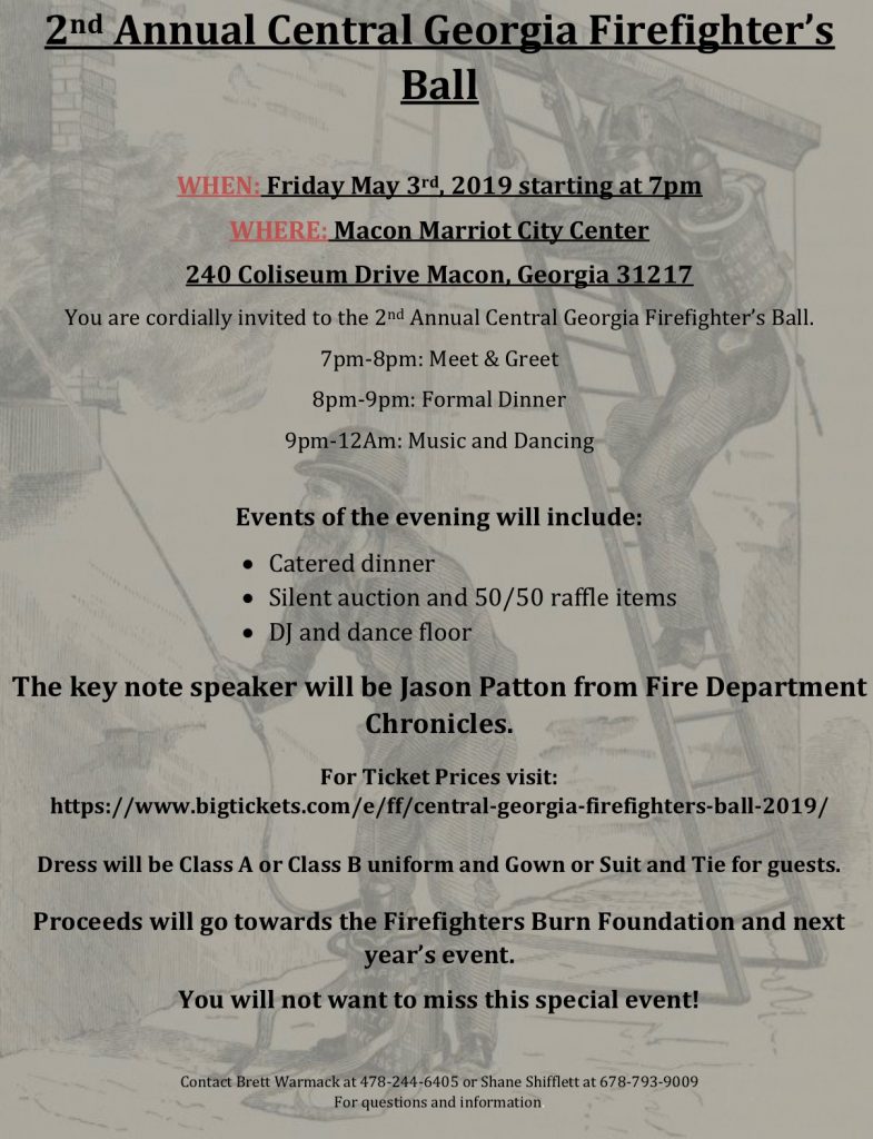 Central Georgia Firefighters Ball - GFBF